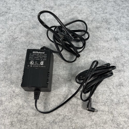 Roland ACJ-120T AC Adapter Power Supply OEM Genuine Original Charger ...