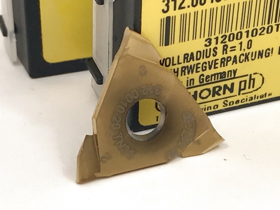 PH HORN 312.0010.20 New Carbide Inserts Grade TN35 3pcs | eBay