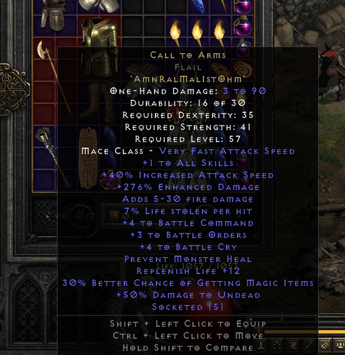 D2R Diablo CTA Battle Orders Call To Arms D2R PC Xbox Non Ladder SC | eBay