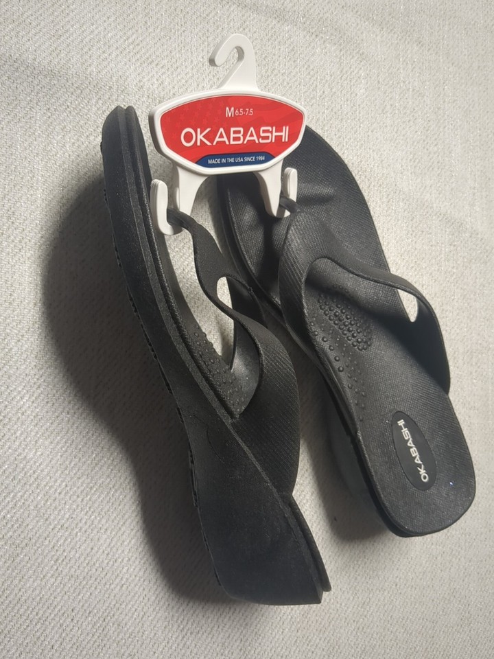 Okabashi Sandals Thong New Women's M 6.5/7.5 | eBay