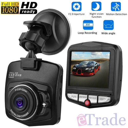 1080P HD LCD Mini Car Dash Camera Video DVR Cam Recorder Night Vision ...