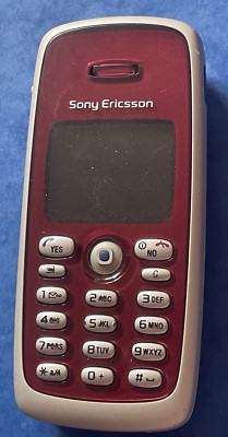 Vintage Sony Ericsson T300 - (Red) GSM 2G Early 2000s Mobile Phone ...