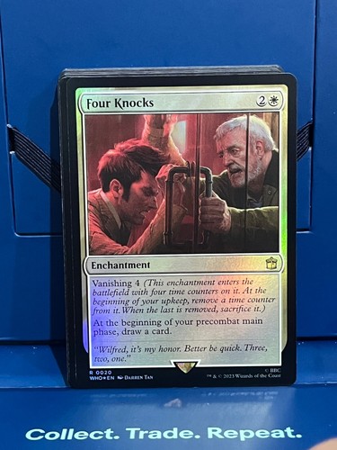 MTG Dr. Who Four Knocks Foil Rare NM/M WHO | eBay