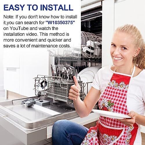 upgraded w10350375 dishwasher top rack adjuster parts for whirlpool ...