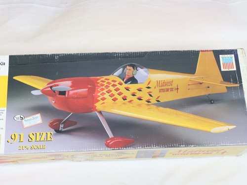 Midwest Products Little Cap 232 .91 21% Scale 62" Wingspan RC Plane Kit ...