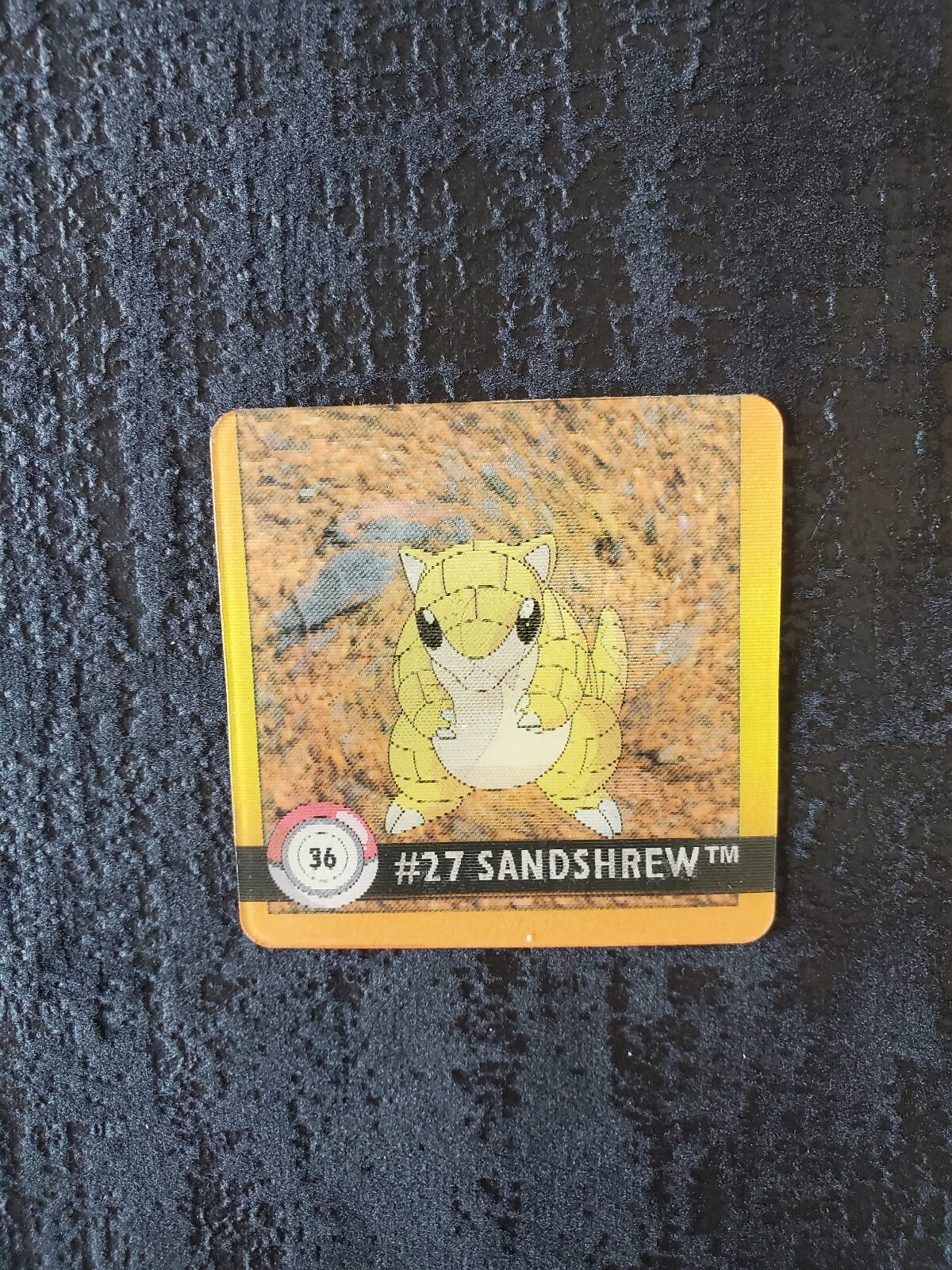 Sandshrew #27 Sandslash #28 36 Pokemon Artbox Action Flipz 3D Premier ...
