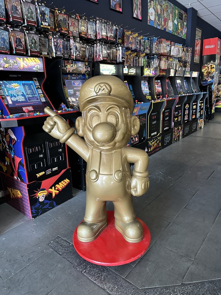 Mario Life Size Statue Store Display Authentic Nintendo vintage 90s ...