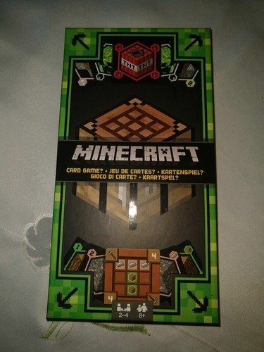 Minecraft Card Game Kartenspiel Mattel/Mojang neu ungenutzt | eBay.de