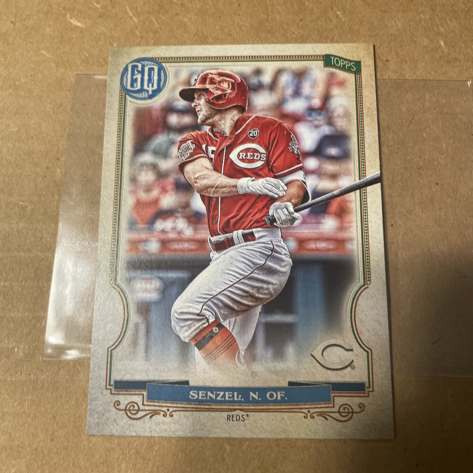 2020 Topps Nick Senzel Gypsy Queen Bazooka Back Cincinnati Reds Card # ...