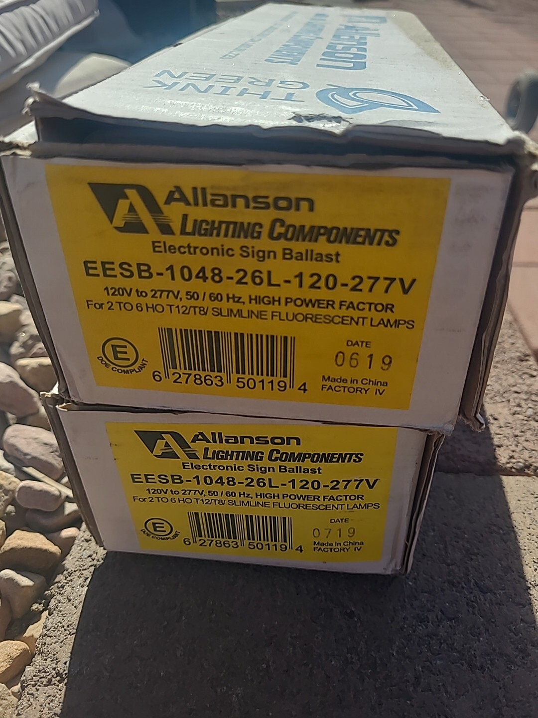 ALLANSON LIGHTING Ballast EESB-1048-26L 120-277v | eBay