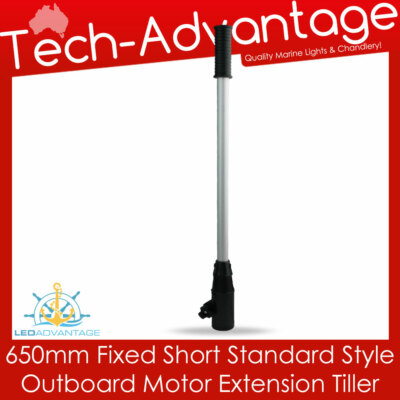Outboard Fixed Aluminium Alloy 65cm 650mm Boat Motor Tiller Extension ...