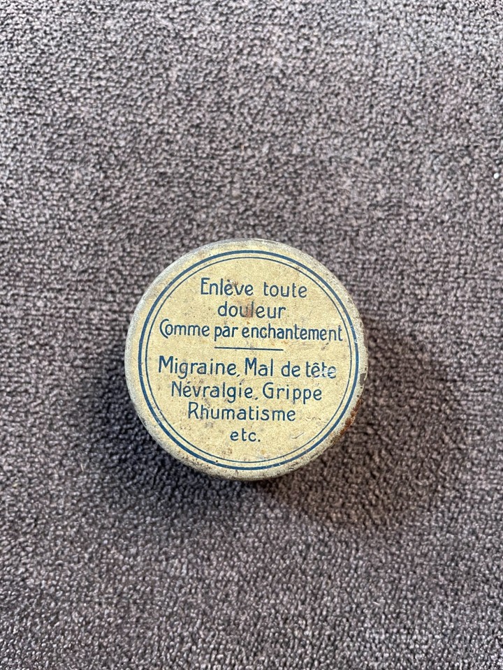 BOÎTE PUBLICITAIRE ANCIENNE CACHET ANTINEVRALGIQUE BRISE DOULEURS ...