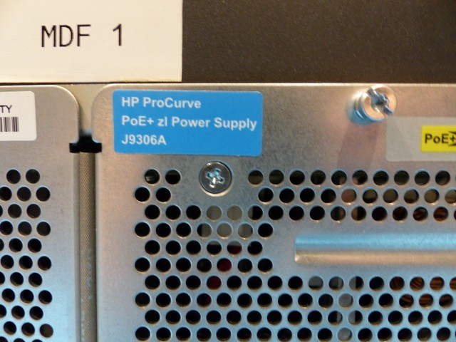 HP ProCurve Switch 5400zl Chassis J8697a RSVLC - 0503 J8697-80099 1500w ...