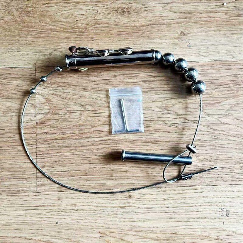 Trumpet Trombone Flute Tube Dent Repair Tool -17 Egg Ball w/4 String ...