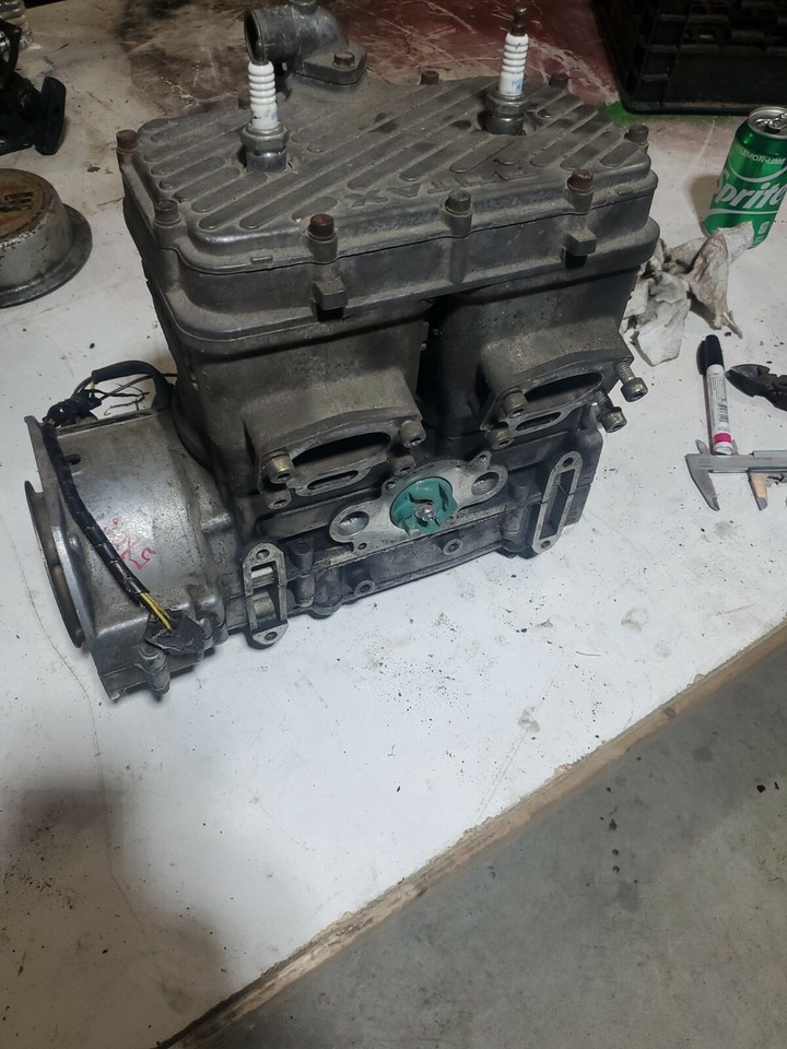 1989 Ski Doo Rotax 580 Twin Snowmobile Engine Motor Formula Mach 1 ...