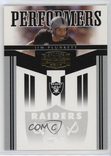 2006 Donruss Gridiron Gear Performers /500 Jim Plunkett #PR-10 | eBay