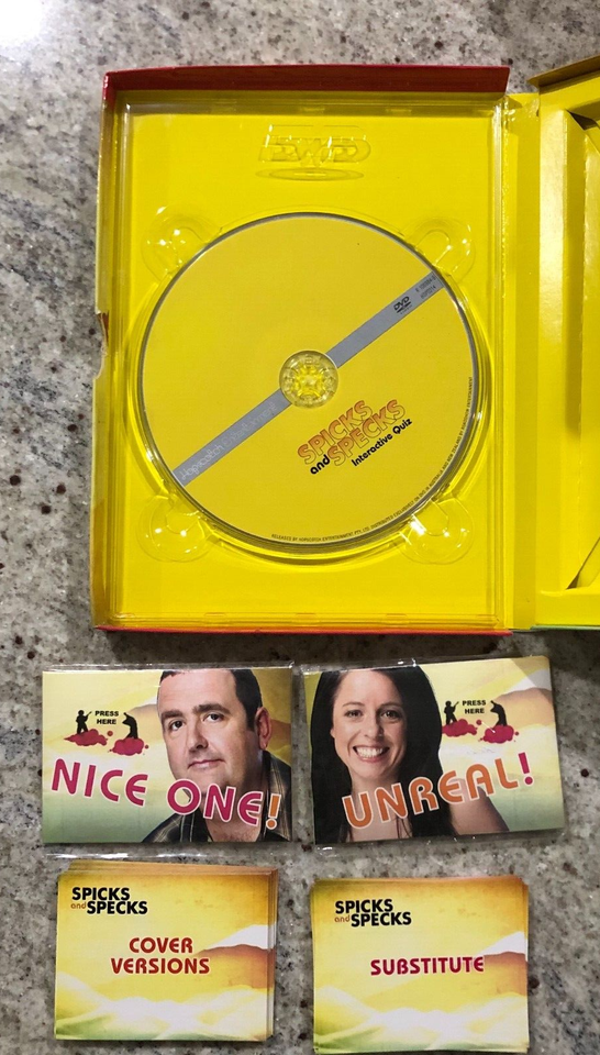SPICKS AND SPECKS - INTERACTIVE DVD GAME- ALMOST LIKE NEW | eBay