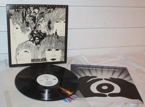 The Beatles LP Revolver EMI White Label Orig Master Recording MFSL ...
