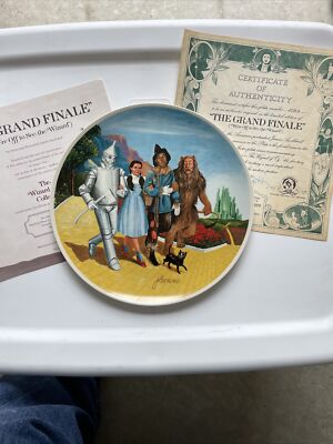Vintage Knowles Wizard Of Oz “The Grand Finale” Plate By James Auckland ...