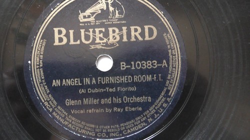 Glenn Miller 78rpm single 10-inch Bluebird Records #B-10383 An Angel In ...
