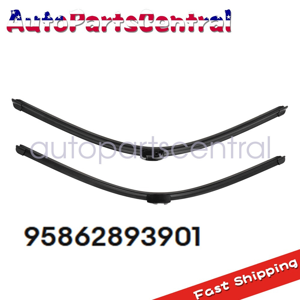 USA Front Wiper Blade Set 95862893901 Fits FOR Porsche Cayenne 2011-18 ...