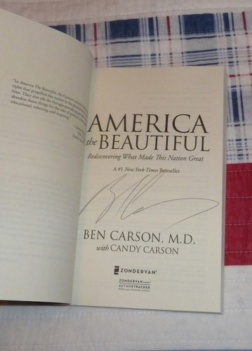 Ben S. Carson Signed Auto Autographed Book Soft Cover | eBay