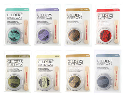 GILDERS® Colorizing Paste Wax Pack of 30ml/1oz Many Colors for Gilded ...