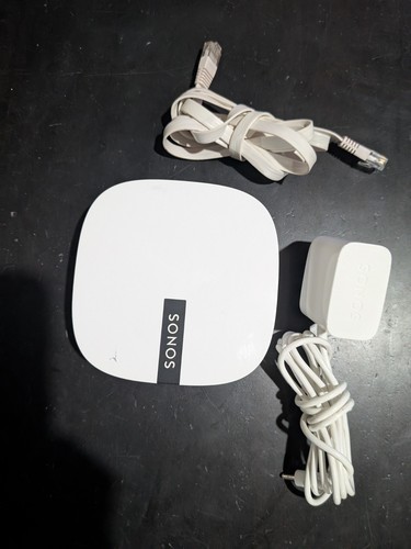 Sonos Boost Wireless Speaker Transmitter Router WiFi Extender White w ...