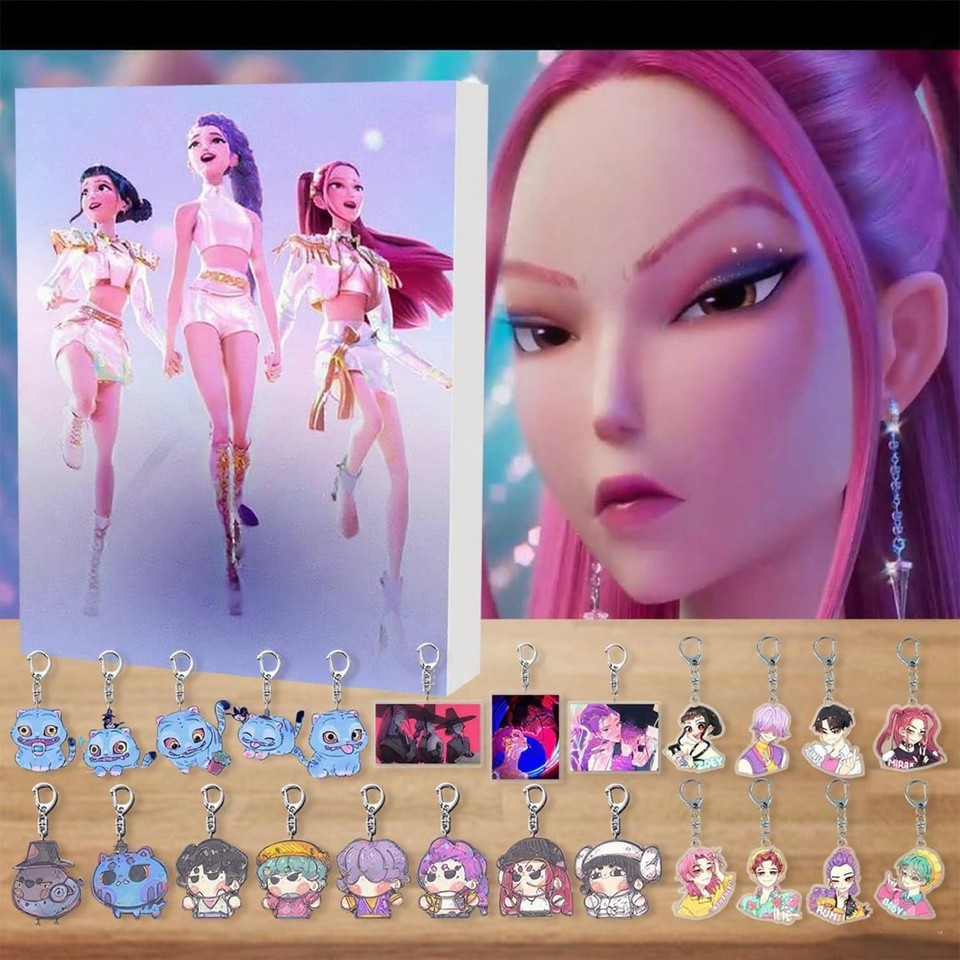 Demon Hunters Advent Calendars,24 Days of Christmas Countdown Calendar ...