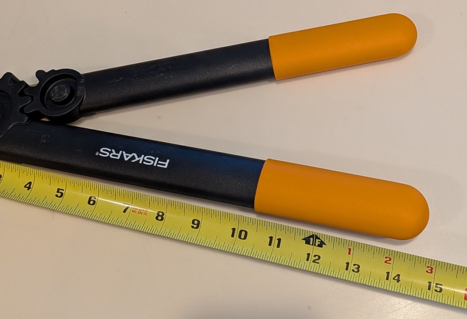 Fiskars Titanium Lopper Garden Pruner 15” Shears – Sharp & Clean Cut | eBay