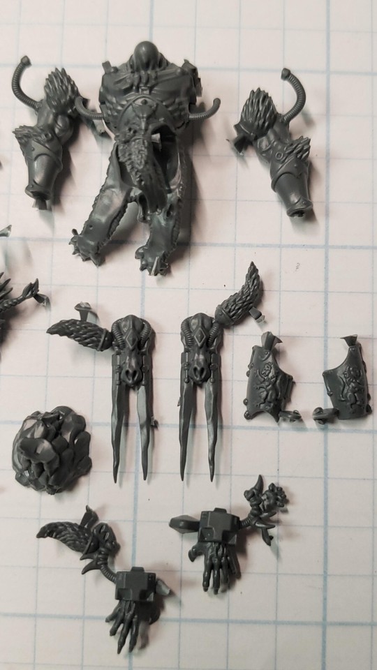 Warhammer 40k Space Wolves Bits Wulfen Wolf Pack Leader Upgrade | eBay