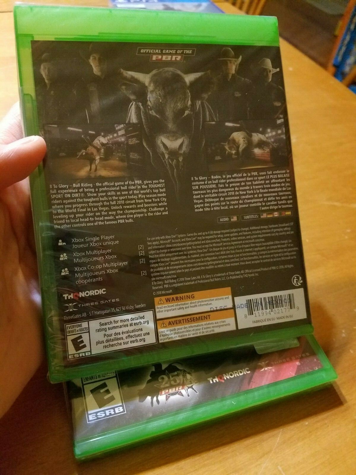 Xbox One 8 Eight to Glory Official Game of the PBR BRAND NEW SEALED ...