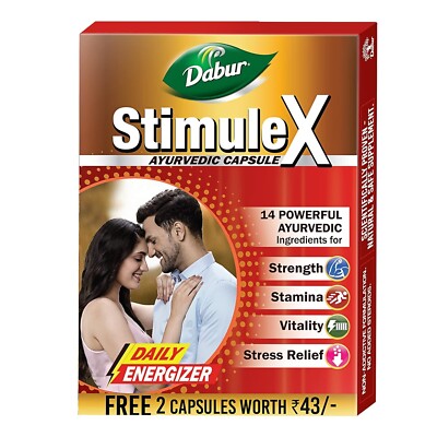 Dabur Stimulex Capsules 10+2 Caps Free | eBay