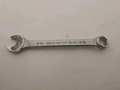 Vintage Proto 9/32" Open/Box Wrench 1209-E Usa 3 1/4" | eBay