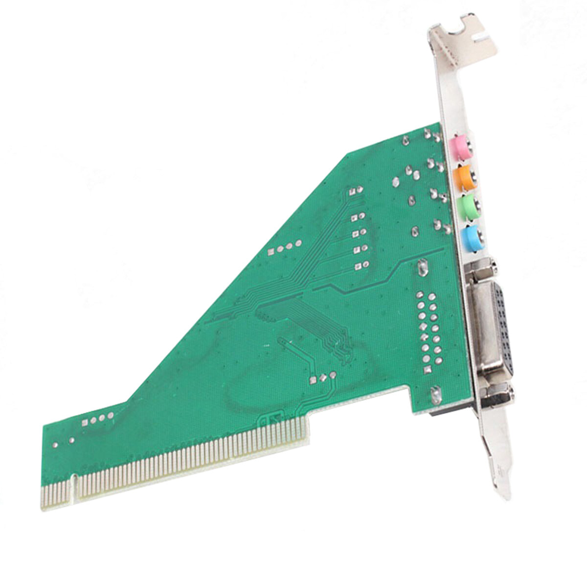 4 Channel 5.1 Surround 3D PC PCI Sound Audio Card w/Game MIDI Port ...