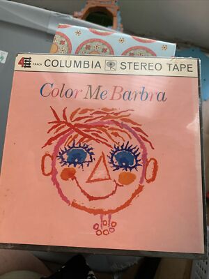 NIP BARBARA STREISAND, ARTIST "COLOR ME BARBARA" reel-to-reel. COLUMBIA ...