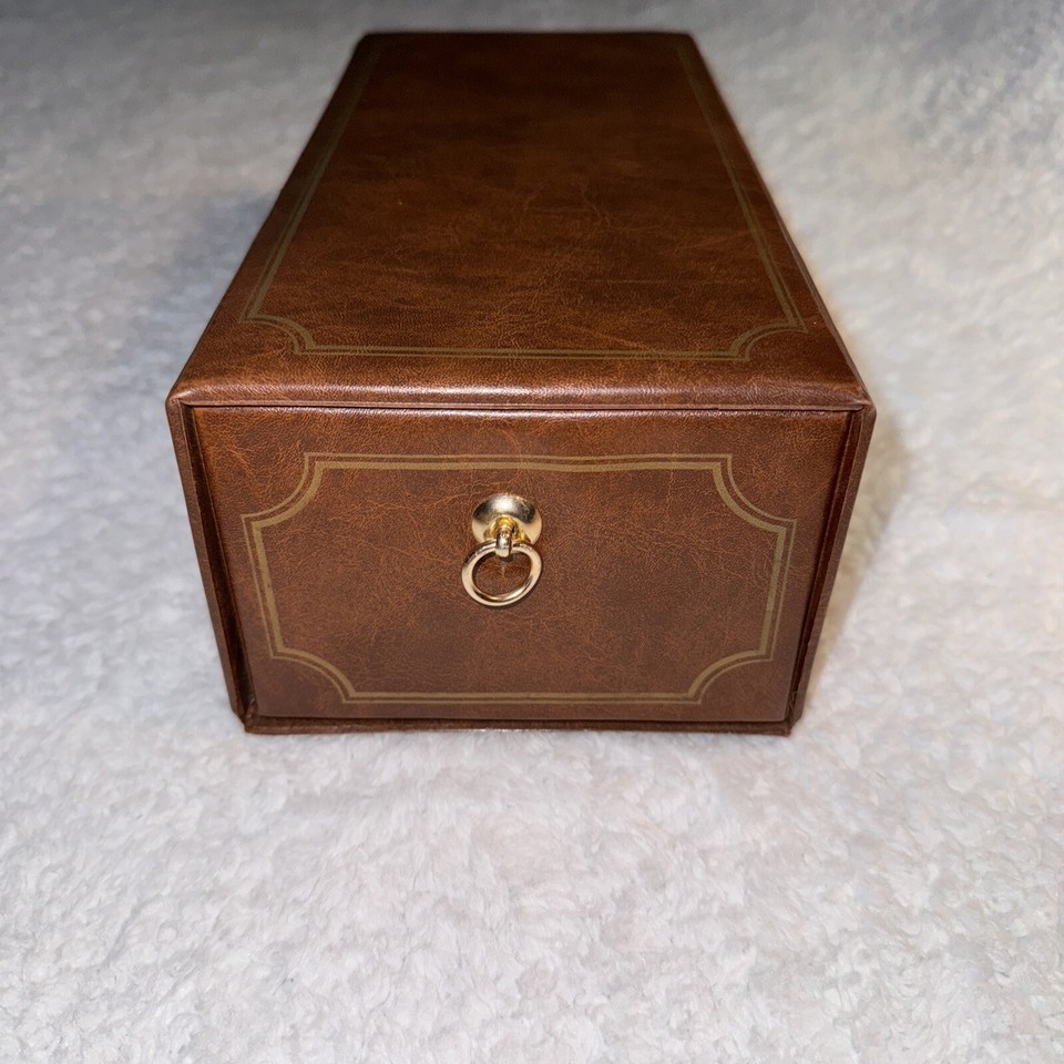 Vintage Holson Red & Gold Photo Memory Photo Box Holds 200 3.5X5 ...