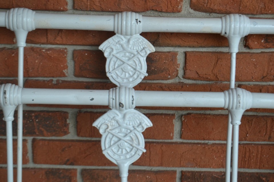 WWI Era Antique Barracks Quartermaster Bed | eBay