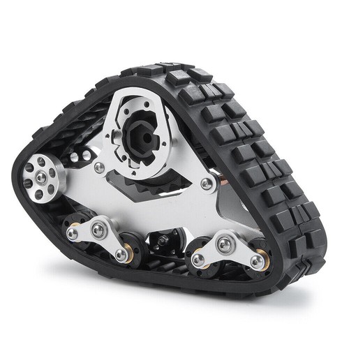 Snow Tracks Wheels For 1/10 RC Axial SCX10 TRX4 Offroad Crawler Car ...