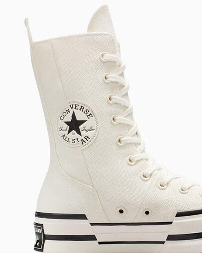 CONVERSE Women's Chuck 70 Plus XHi Extra High Top Boots Sneakers ...