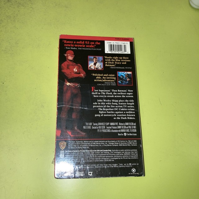 The Flash (VHS, 1992) for sale online | eBay