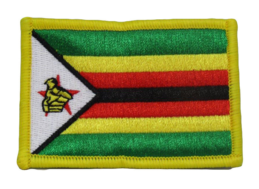 Zimbabwe Country Flag Iron On Patch | eBay