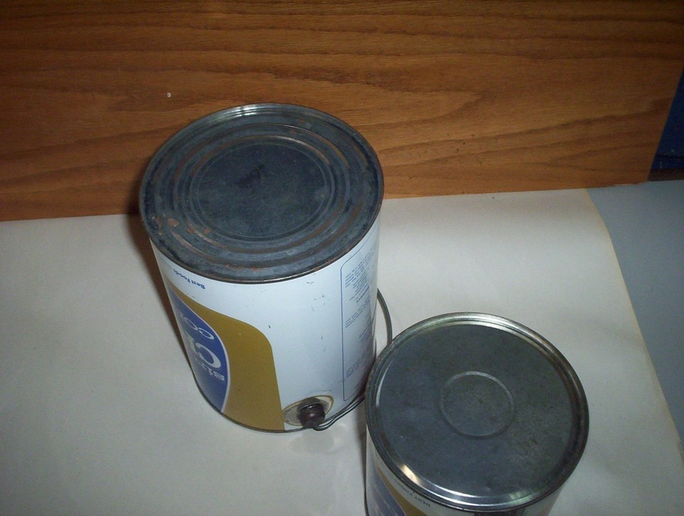 2 Crown Brand Corn Syrup Tin Cans 5LB & 10LB Lot Starch Co. Best Foods ...