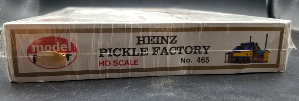 Model Power "HEINZ PICKLE FACTORY" Building Kit 465 HO Scale Factory ...