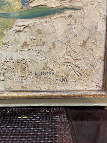 Hans Busch Oil Painting Still Life Signed, Framed & Personally ...