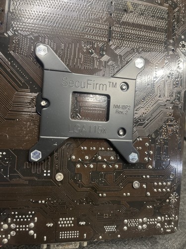 COMBO MSI Z97 PC Mate ATX 8GB DDR3 i5-4460 BACKPLATE heatsink fan ...