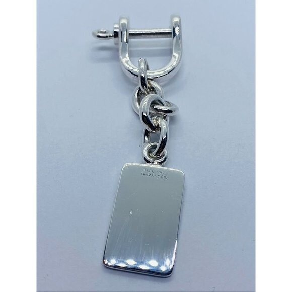 Tiffany & Co Shackle and ID Tag Key Ring KEYRING, KEY… - Gem