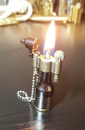 VINTAGE RETRO STYLE FLINT LIGHTER Trench Retro Fuel Saving Lighter O ...
