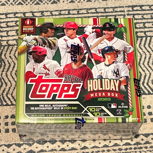 2023 Topps Holiday Baseball Factory Sealed Mega Box! ALL BOXES IN HAND ...