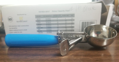 (ONE) ICE CREAM SCOOP/FOOD LEVER ACTION WITH S/S BOWL PLASTIC HANDLE 2 ...